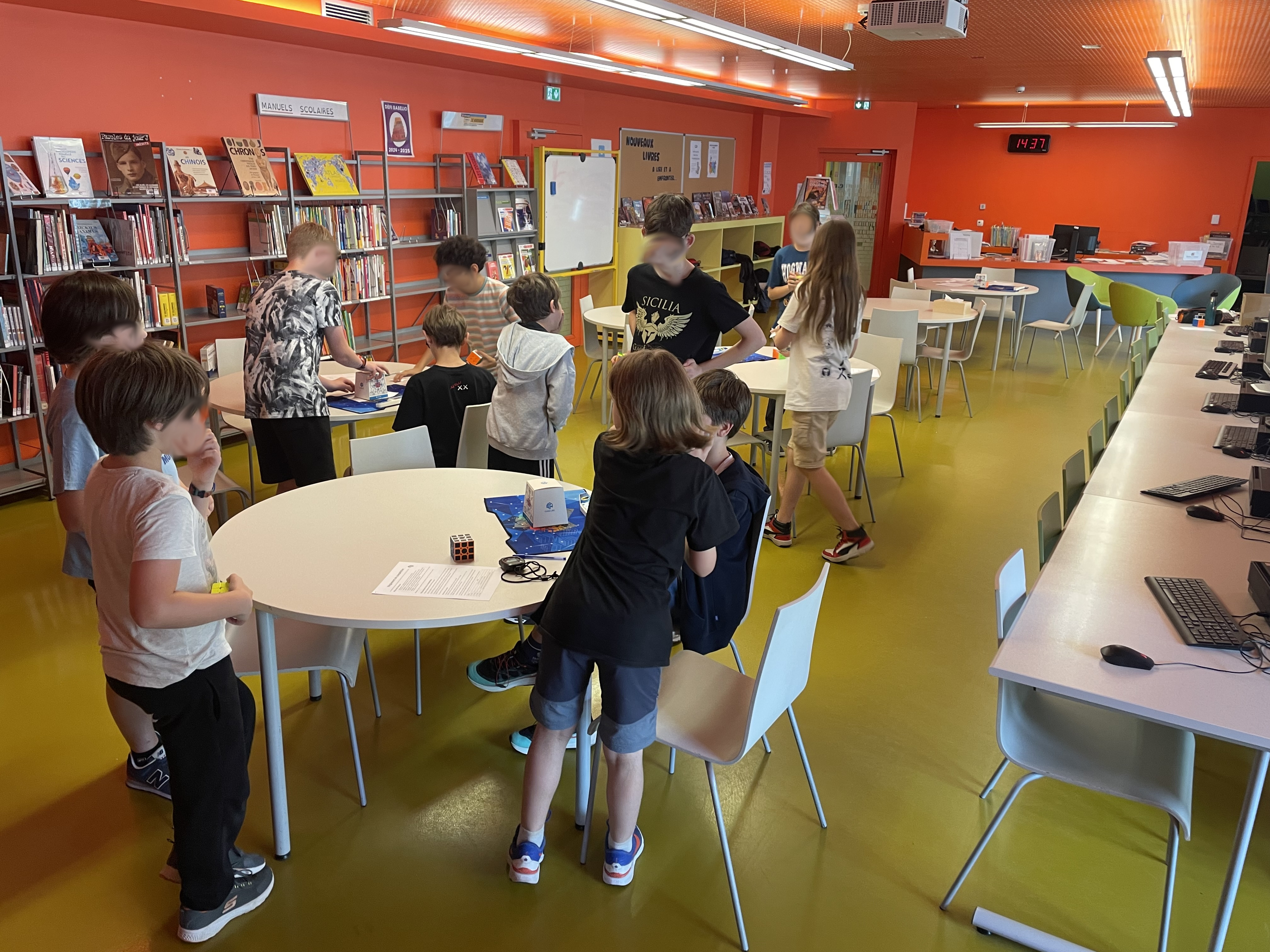 Championnat de Rubik's Cube 2025 - [Collège Georges CLEMENCEAU - Lyon]